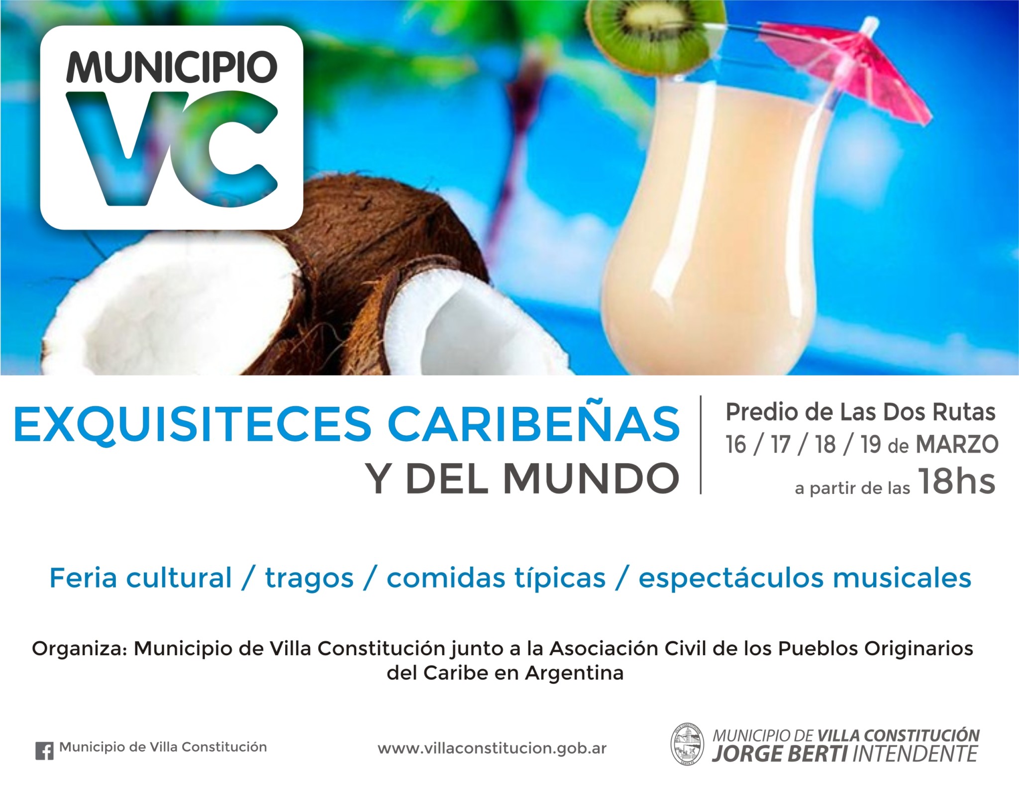 diseño tragos caribeños » Municipio de Villa Constitución
