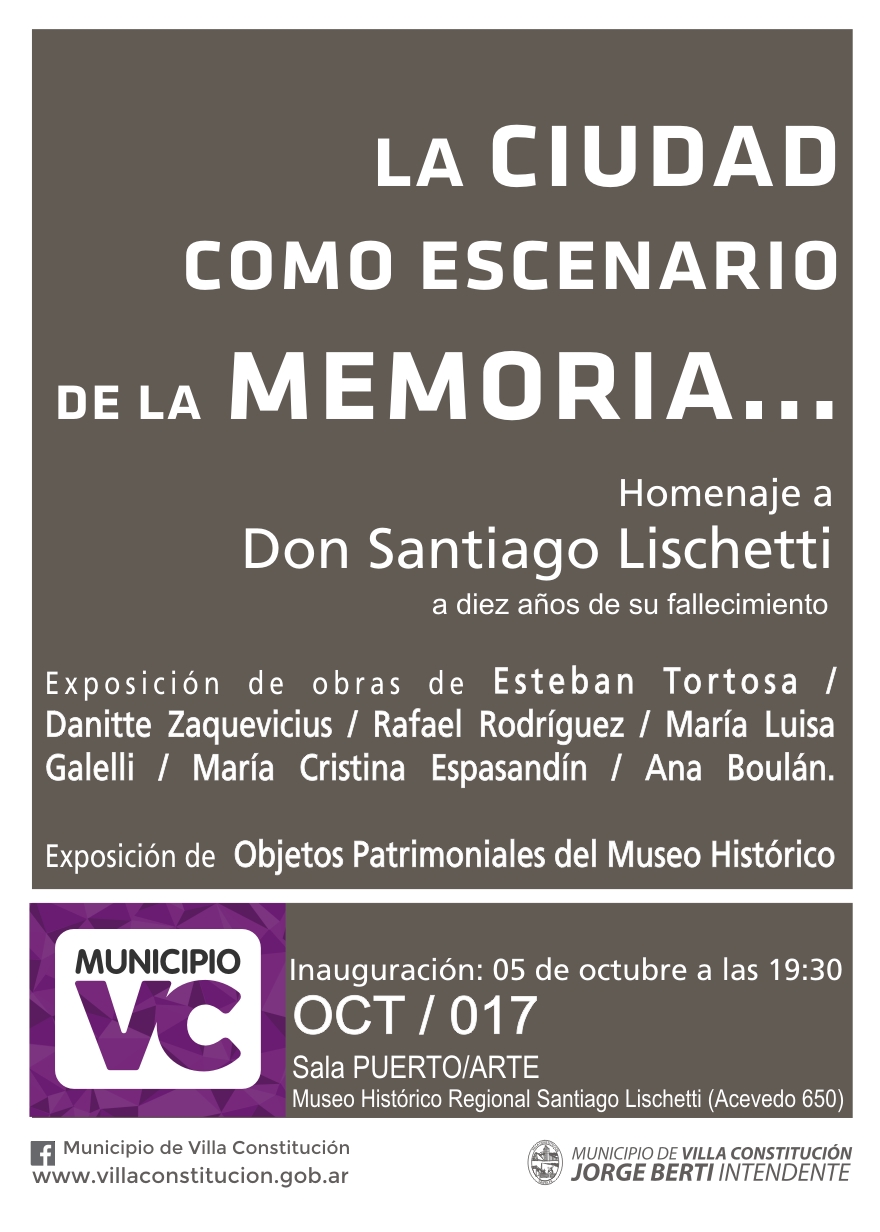 DON SANTIAGO LISCHETTI | Homenaje a diez años de su fallecimiento ...